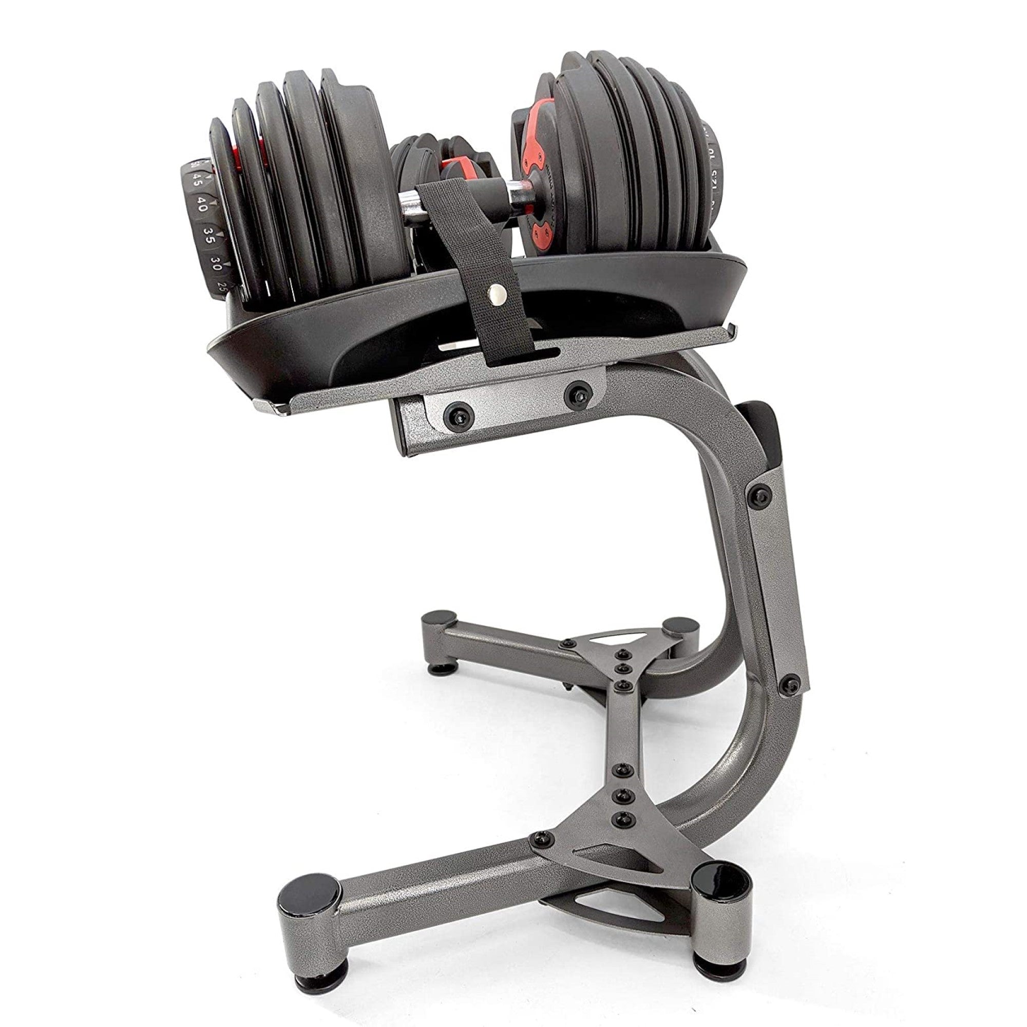 Adjustable Dumbbells Stand (Black) – aBellz