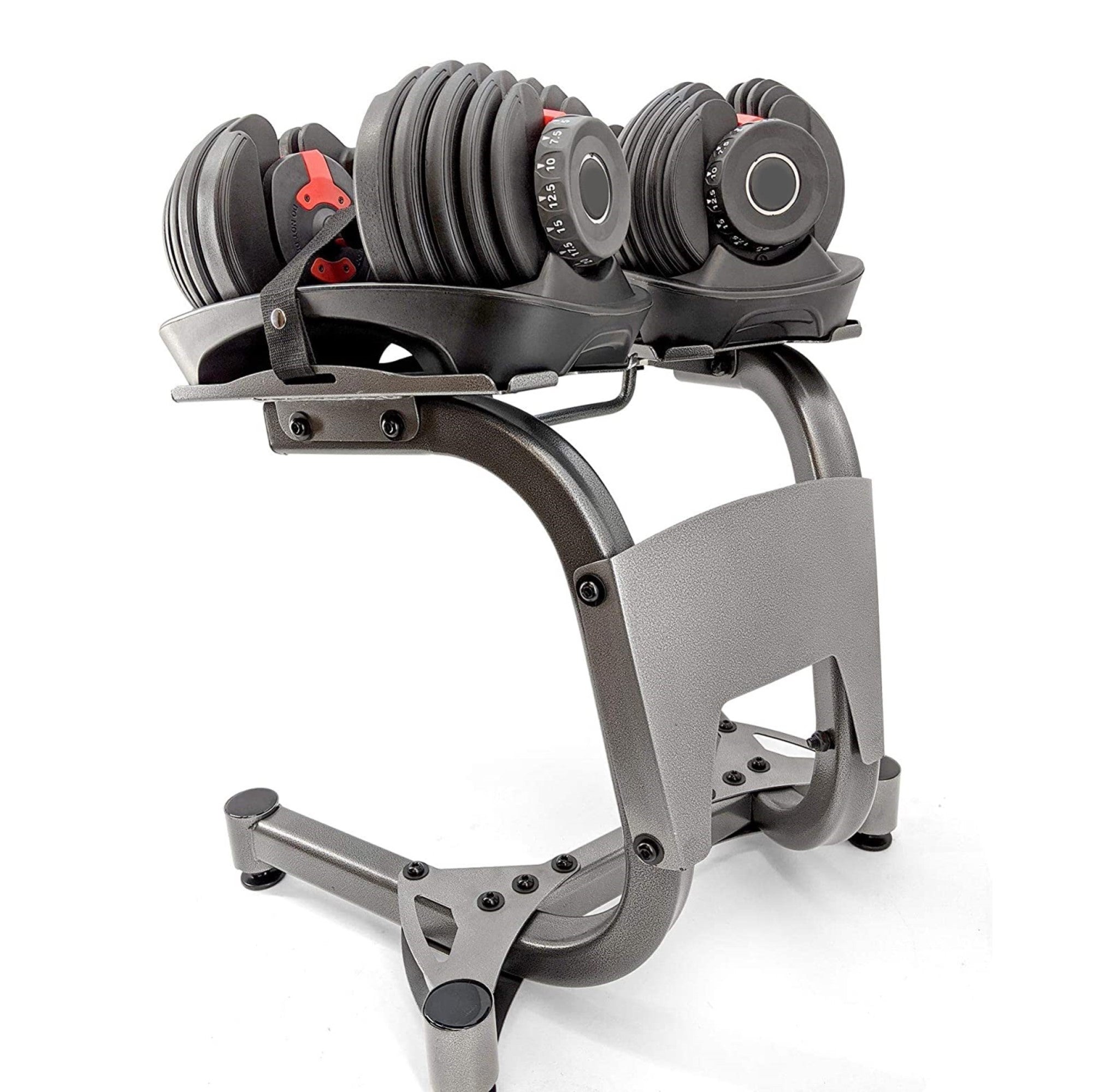 Adjustable Dumbbells Stand (Black) – aBellz